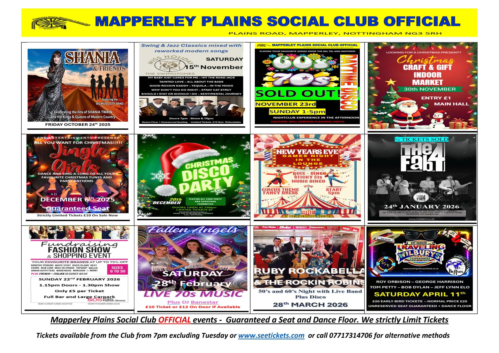 Mapperley Plains Recreation & Social Club – Formerly Gedling Miners Welfare