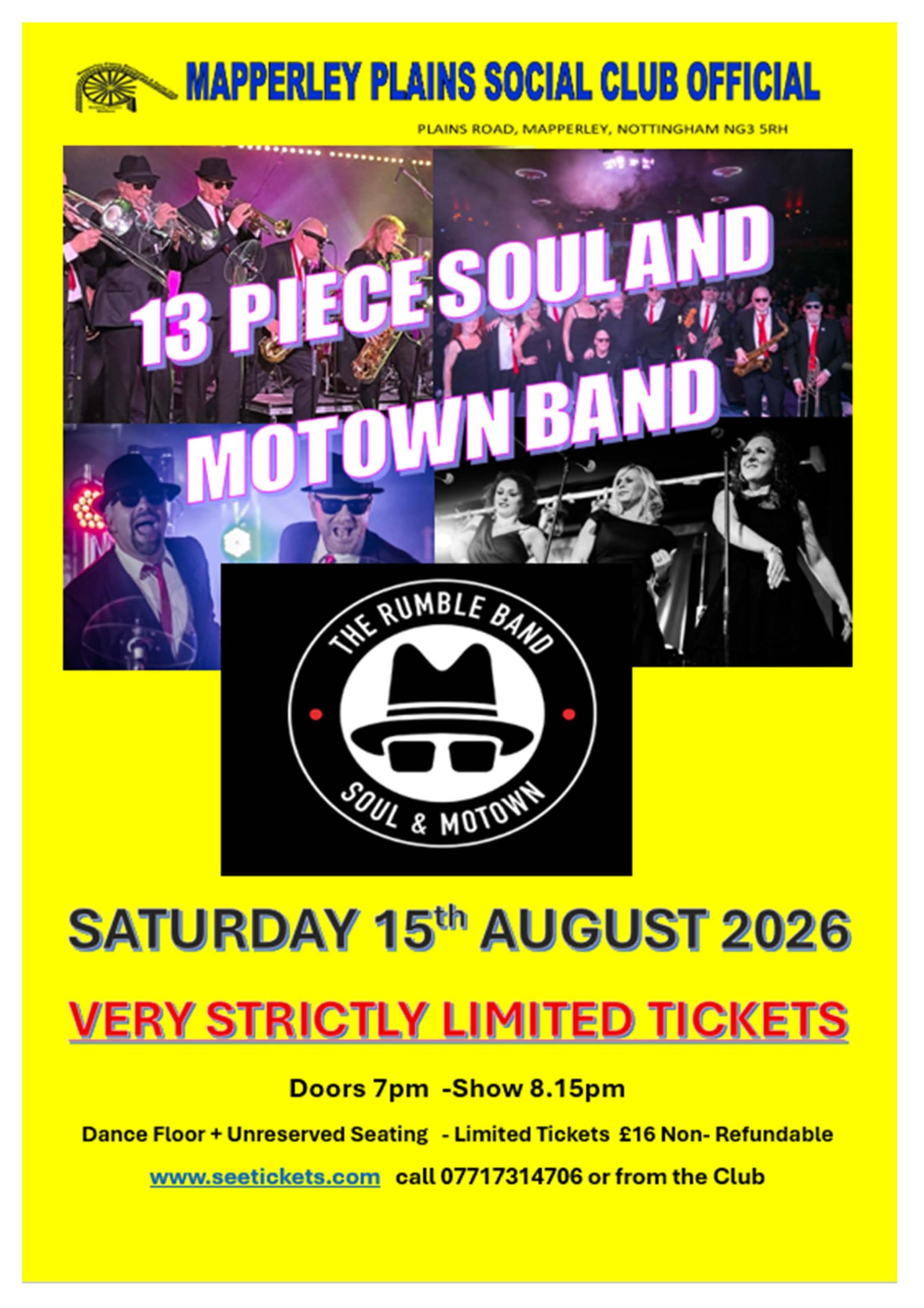 Mapperley Plains Recreation & Social Club – Formerly Gedling Miners Welfare