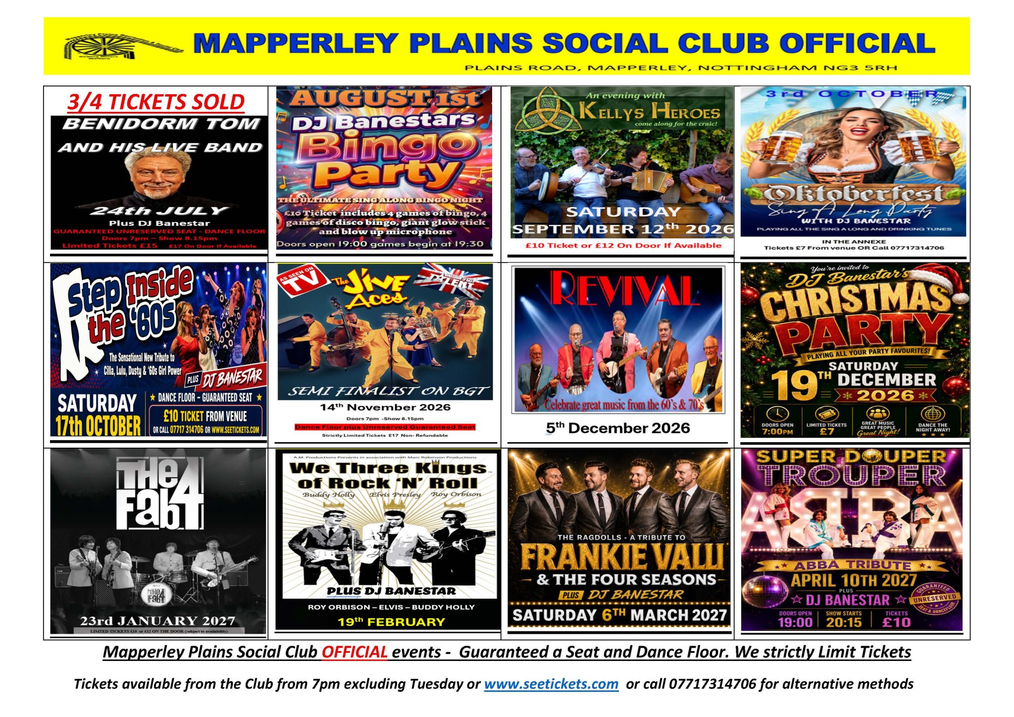 Mapperley Plains Recreation & Social Club – Formerly Gedling Miners Welfare